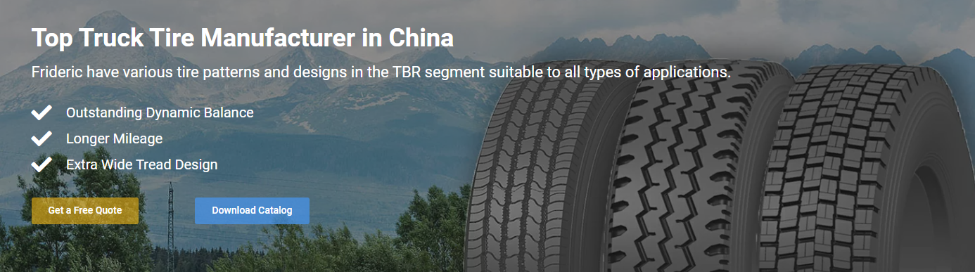 Frideric Tires from Top Truck Tire Manufacturer in China